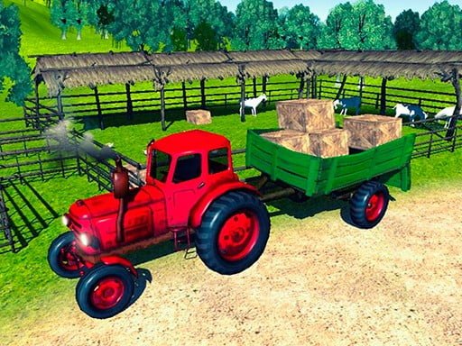 Farmer Tractor Cargo Simulation - Unblocked at Cool Math Games