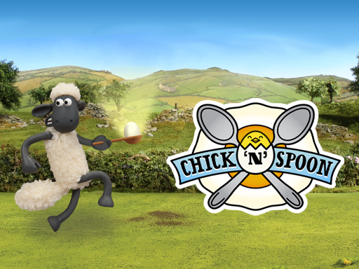 Shaun The Sheep Chick N Spoon - Unblocked at Cool Math Games
