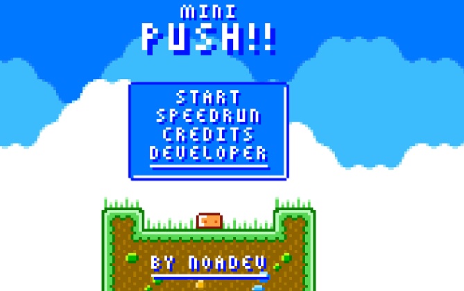 Mini Push - Unblocked at Cool Math Games